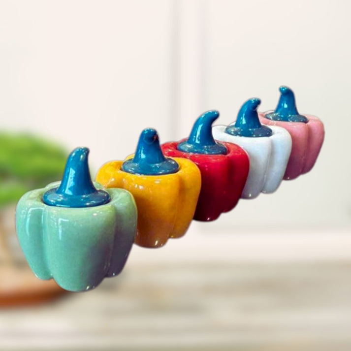 I Love Capsicum Jars | Set of 2 – SATYAKI HOME